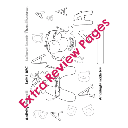 Level 1 – The Alphabet - PhonicsMonsters